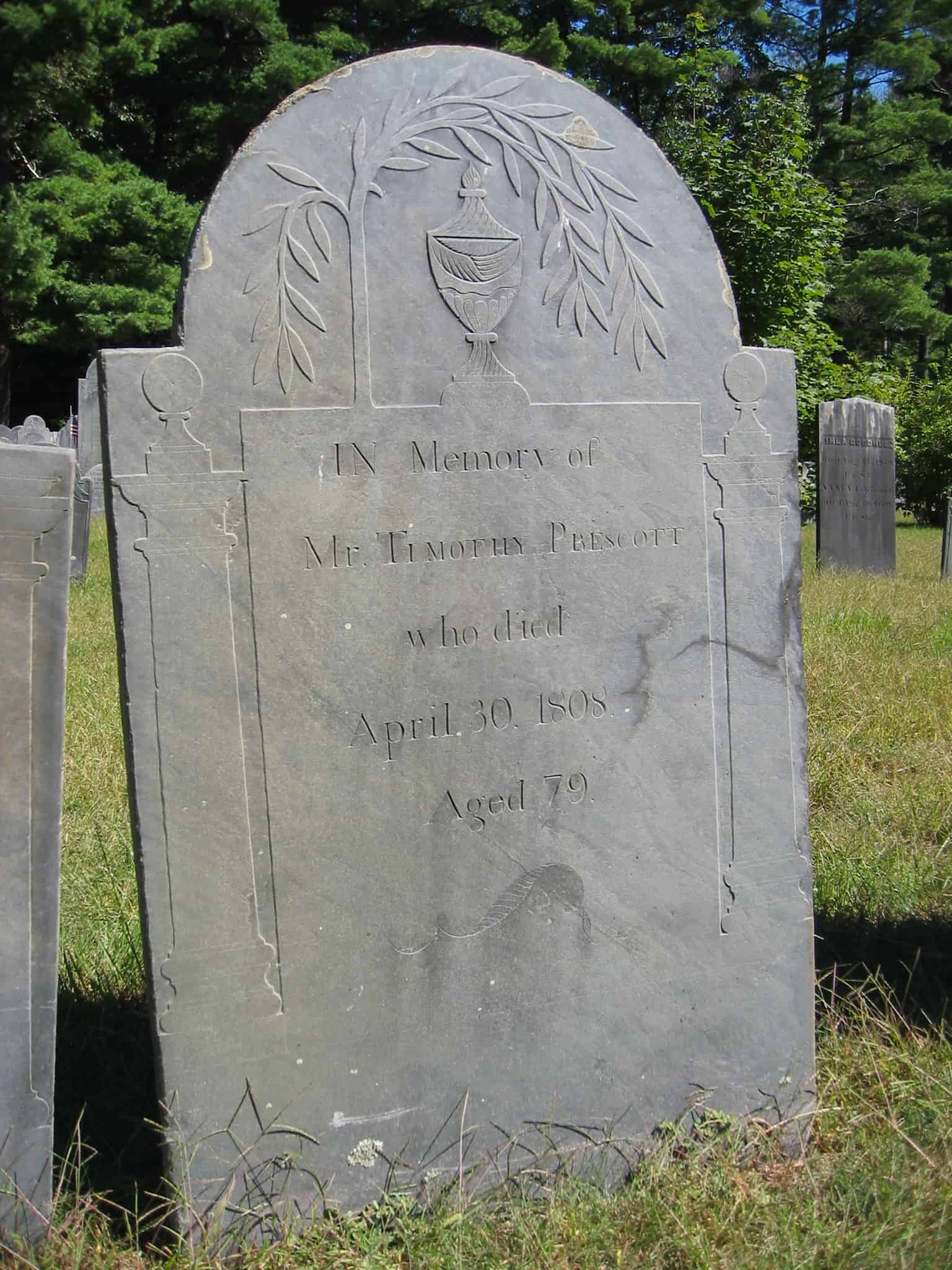 Revolutionary War Veterans and Civilian Casualties in Westlawn Cemetery ...